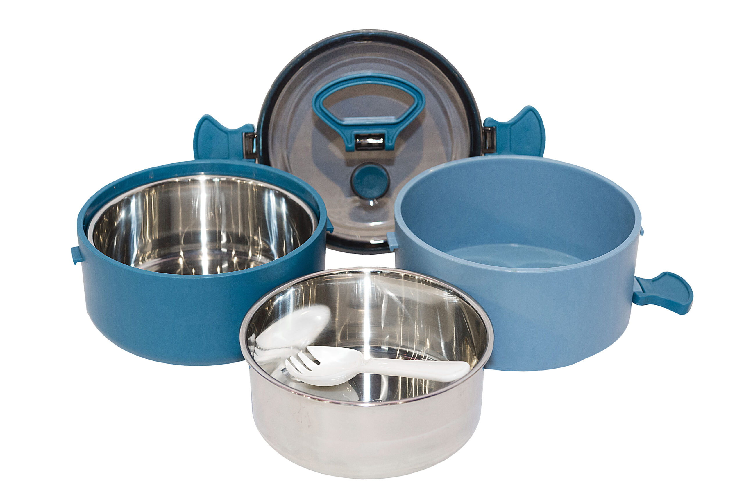 2 TIER LUNCH BOX WITH SAFETY LOCK CE60-F068 – Freemiums.MY