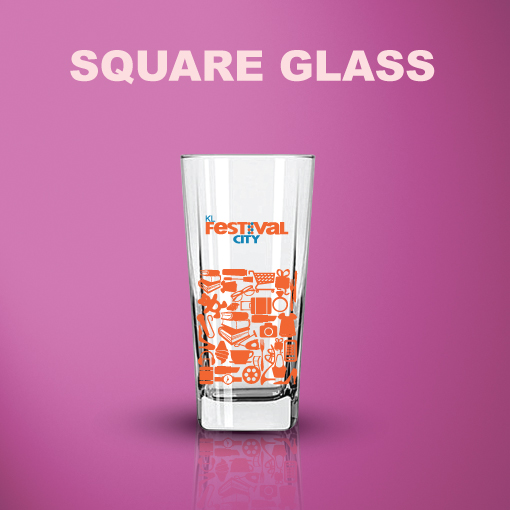 SQUARE GLASS-F001 – Freemiums.MY